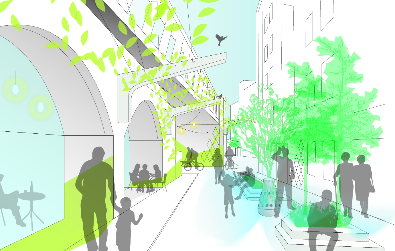 London Low Line contest finalists’ designs revealed
