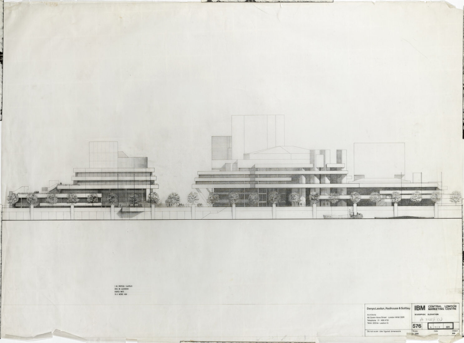 AHMM plans revamp of Denys Lasdun’s IBM building