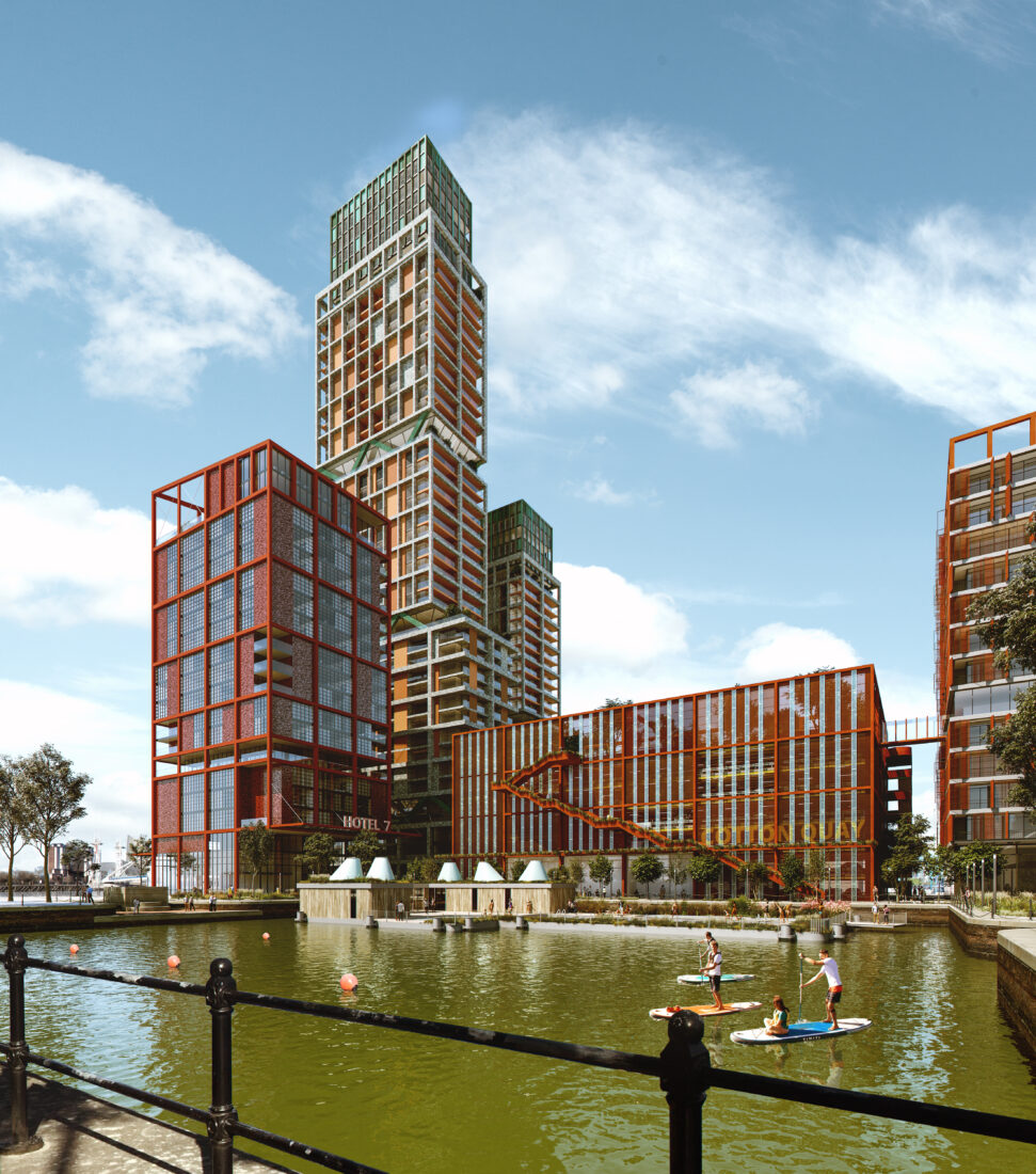 Studio Egret West submits plans for £365m Salford Quays scheme