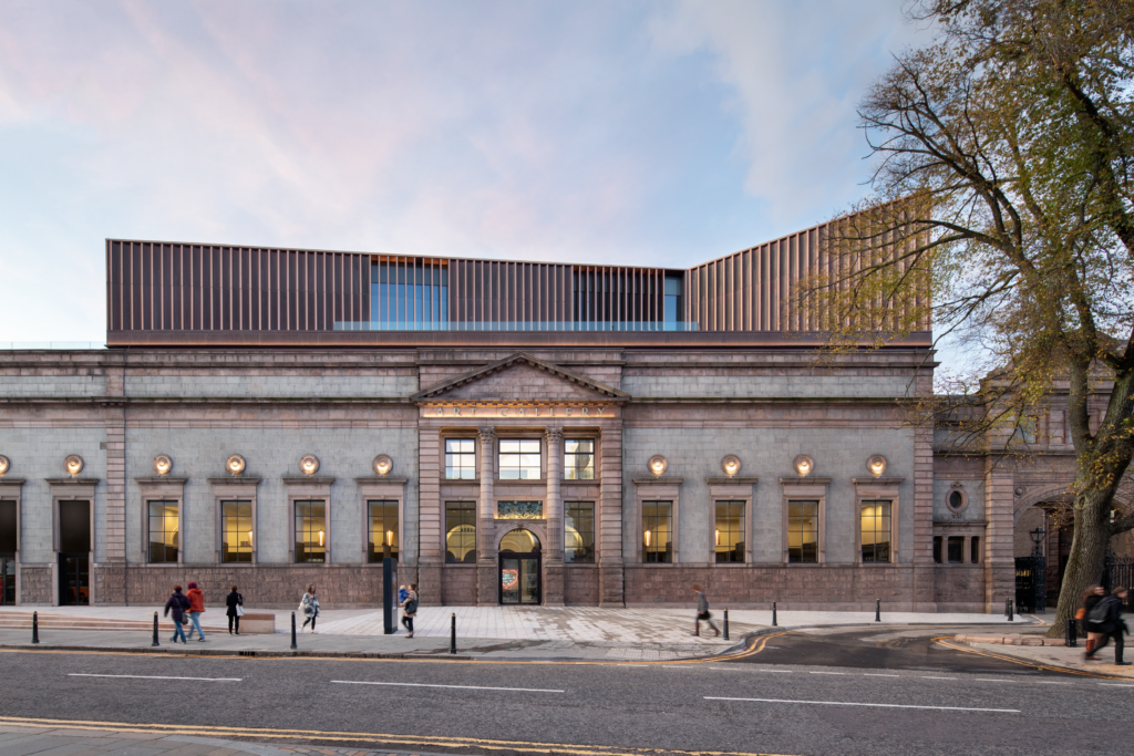 A bold addition: Hoskins Architects revamps Aberdeen City Art Gallery