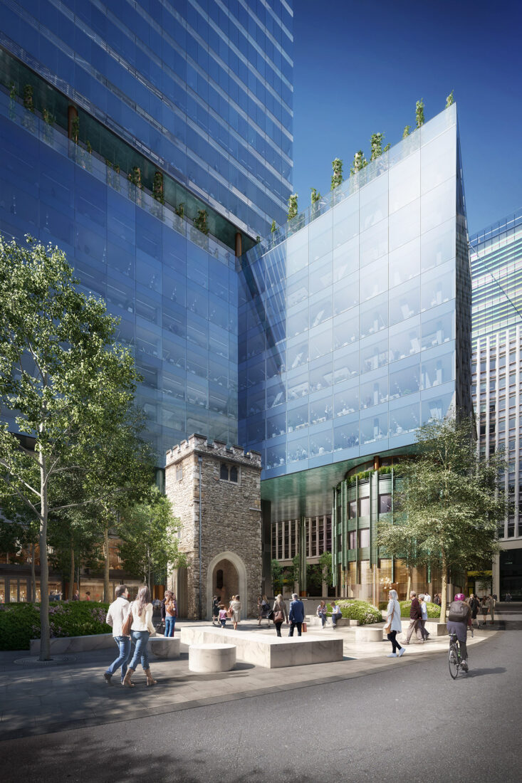 Eric Parry unveils new City of London tower