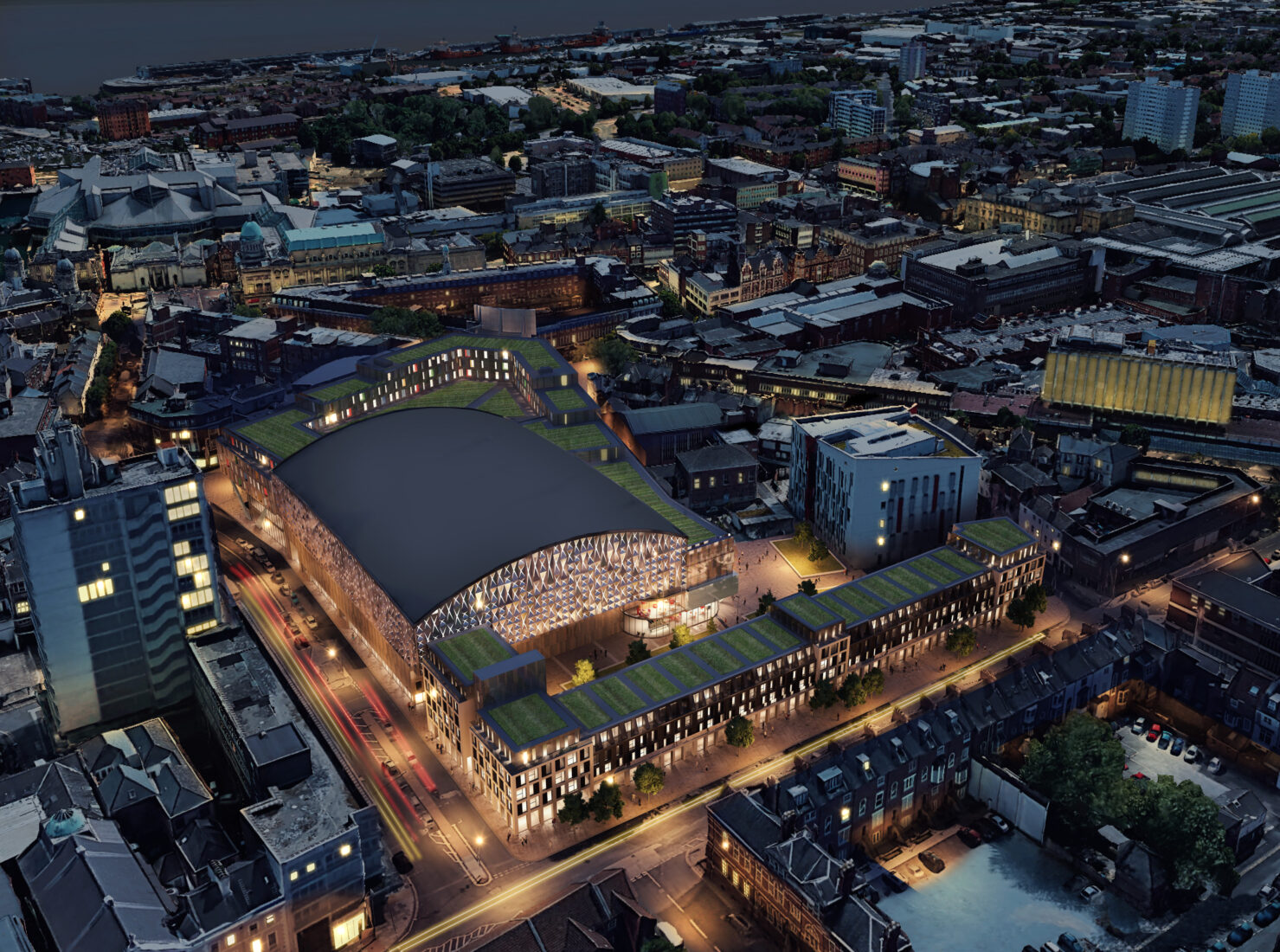 FaulknerBrowns’ Three Ships mural scheme in Hull approved