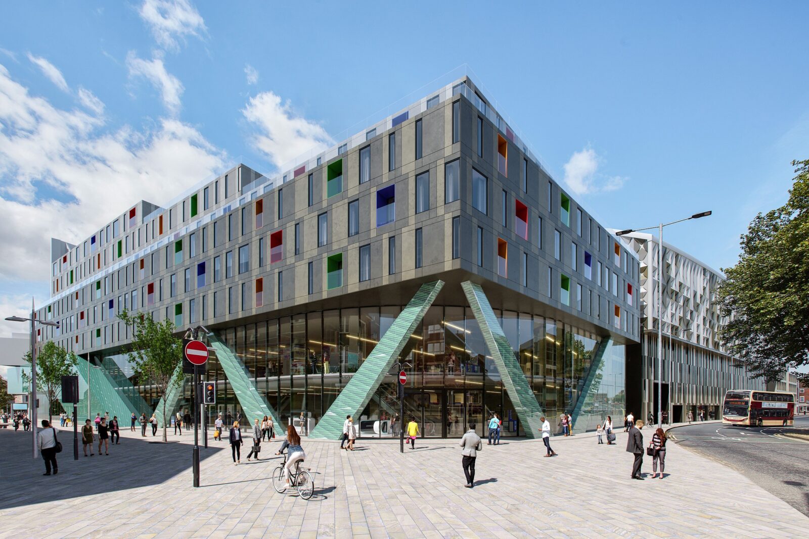 FaulknerBrowns’ Three Ships mural scheme in Hull approved