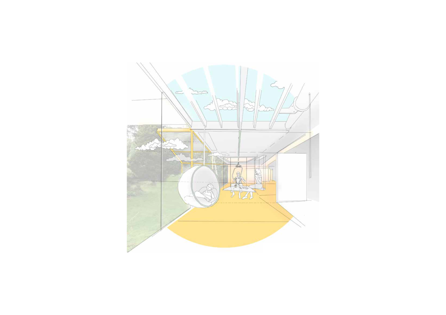 House in Surrey by Tigg + Coll features soaring ‘diagrid’ timber canopy ...