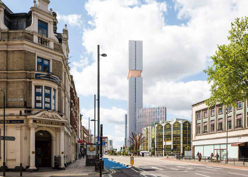 PLP’s reworked Stratford tower plans win approval