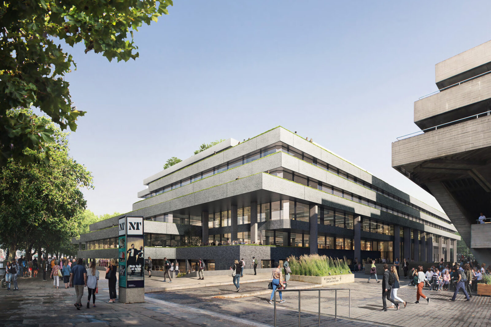 AHMM reveals designs for ‘modernisation’ of Denys Lasdun’s IBM Building