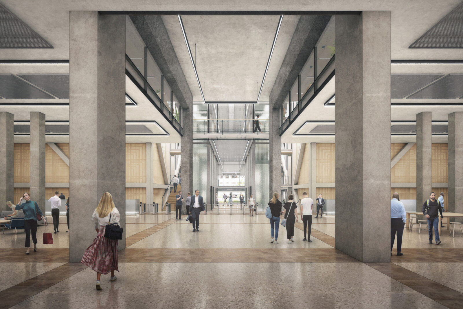 AHMM reveals designs for ‘modernisation’ of Denys Lasdun’s IBM Building