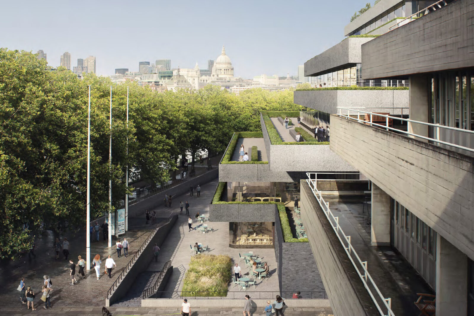 AHMM reveals designs for ‘modernisation’ of Denys Lasdun’s IBM Building