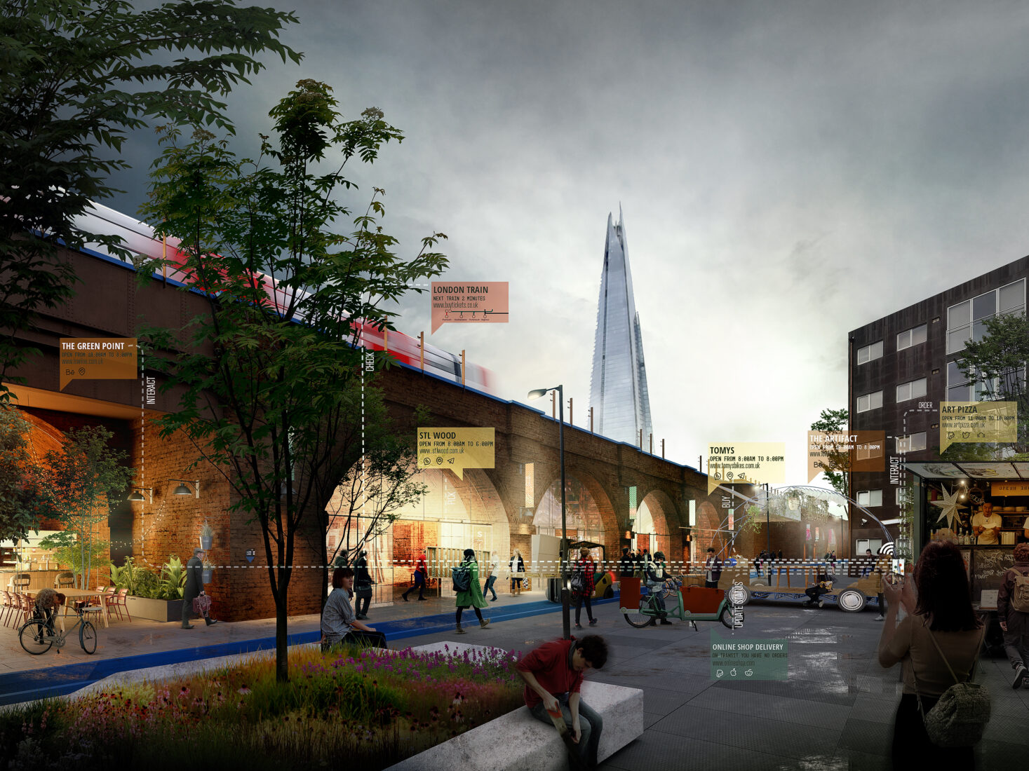 PDP London wins Low Line contest to regenerate railway viaducts