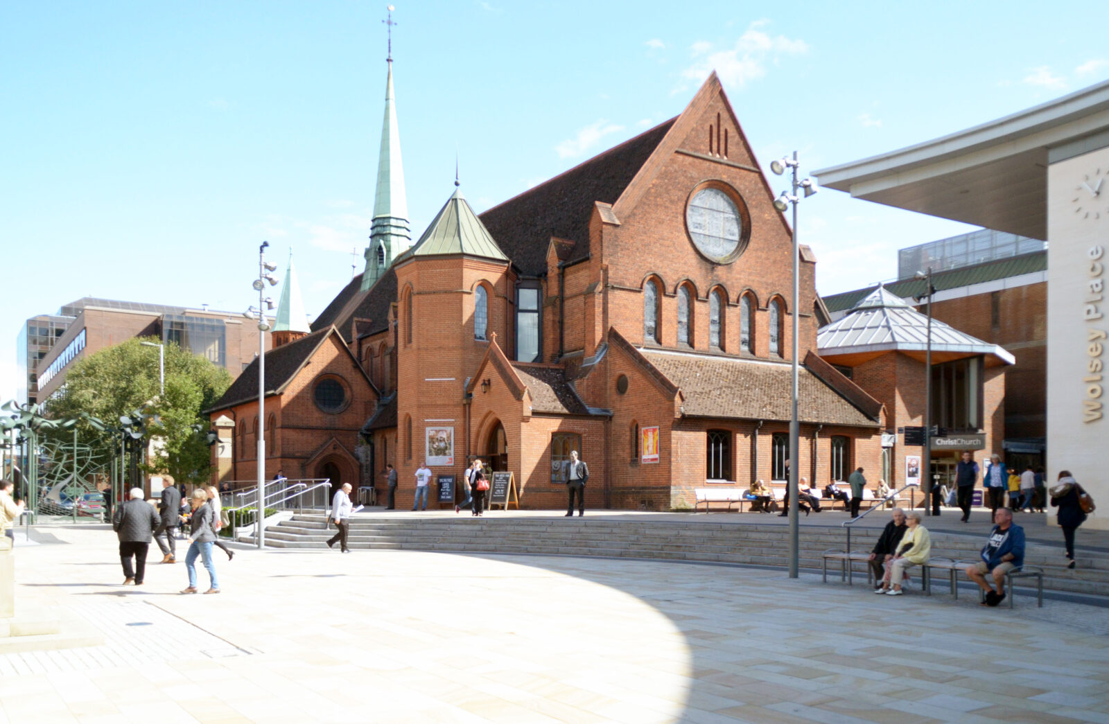 Fathom wins approval for terracotta-clad church extension in Woking