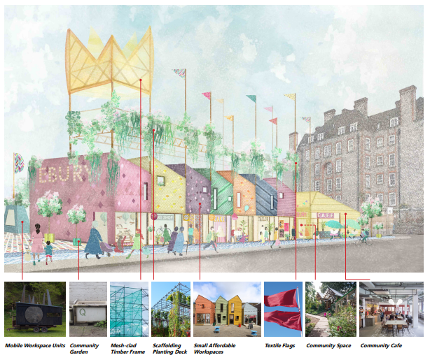 Work starts on Jan Kattein’s pop-up community project on Ebury Bridge ...