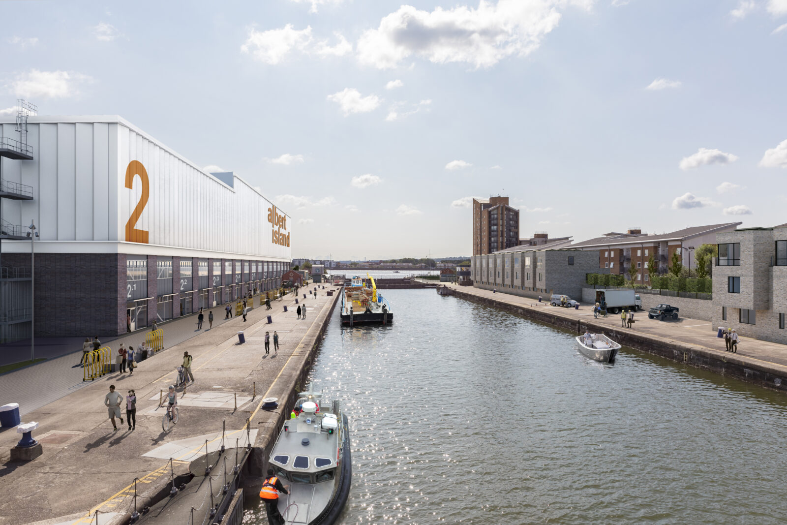 Haworth Tompkins submits masterplan for £300m London Docklands scheme