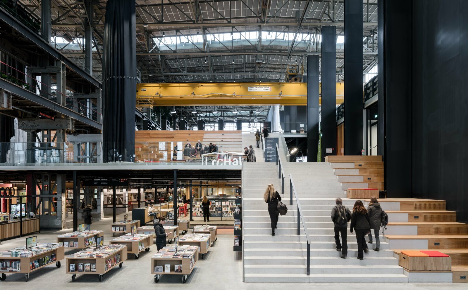 Train of thought: LocHal library by Civic Architects