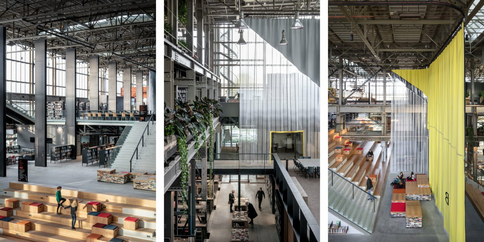 Train of thought: LocHal library by Civic Architects