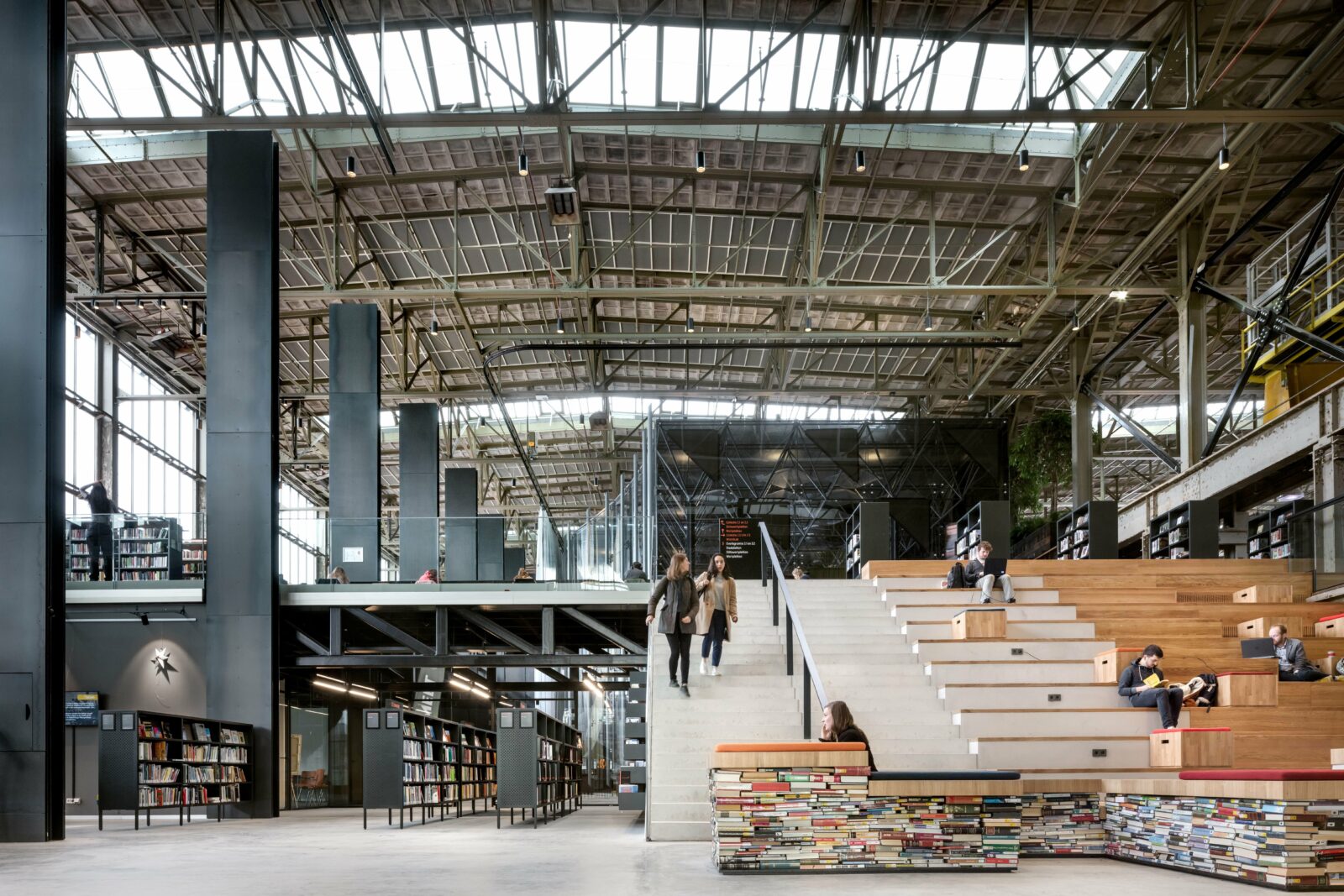 Train of thought: LocHal library by Civic Architects