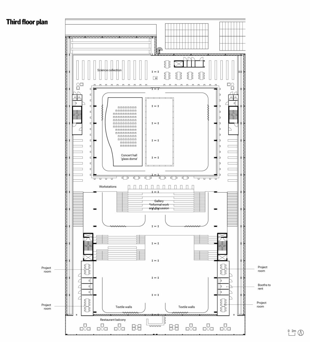 Train of thought: LocHal library by Civic Architects