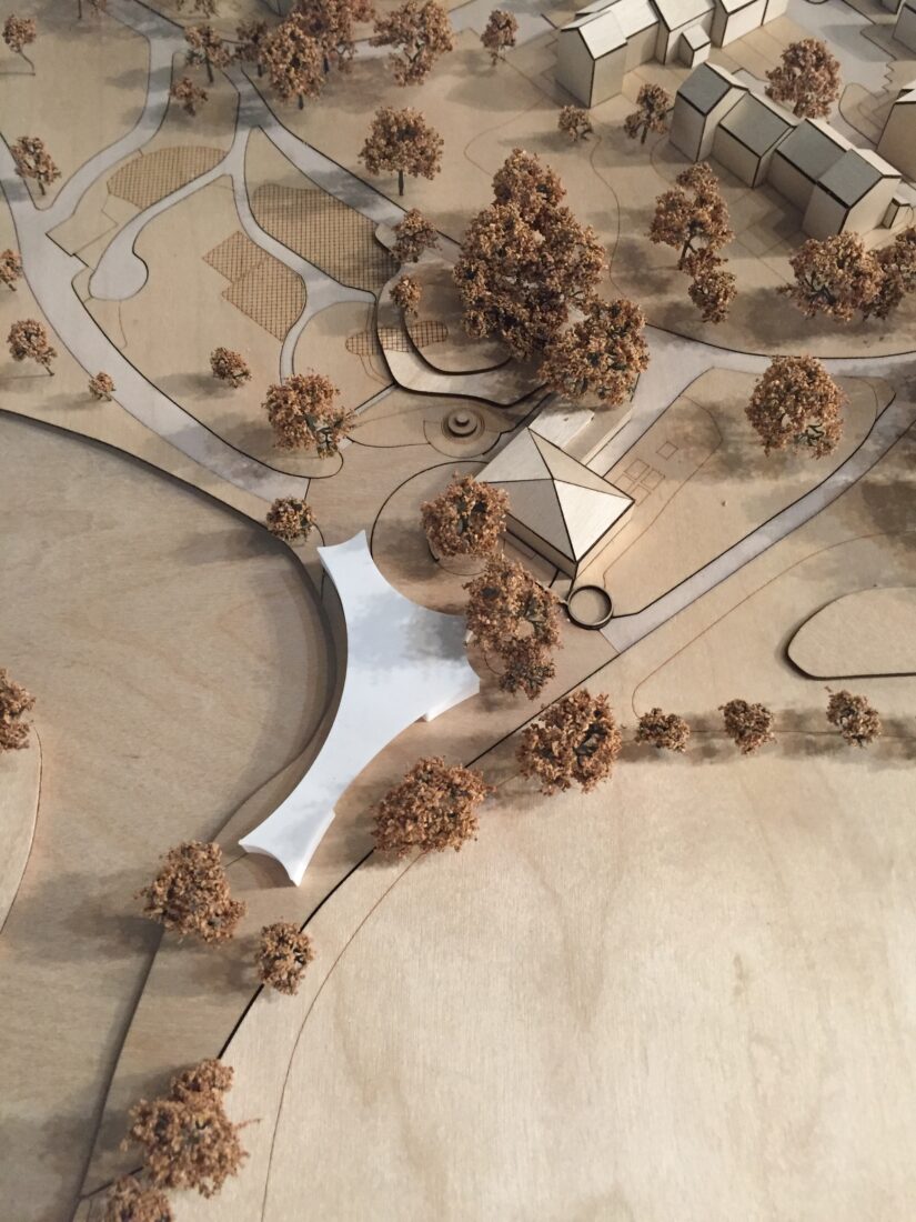 Bell Phillips’ Southwark Park lakeside pavilion opens