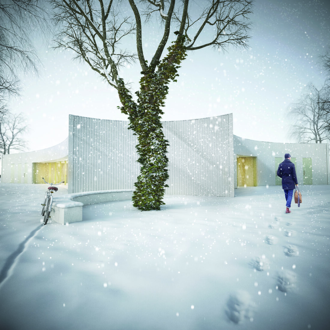 Bell Phillips’ Southwark Park lakeside pavilion opens