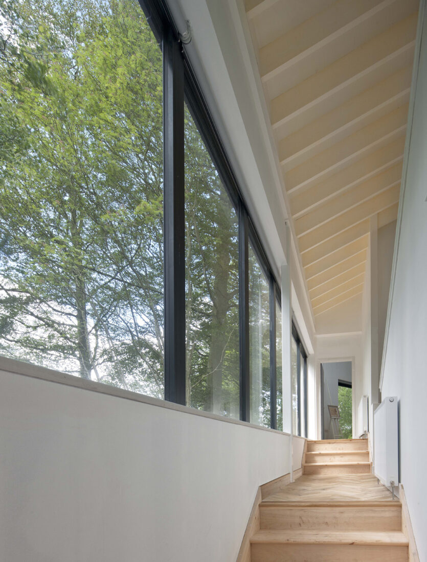 Stepped-section house in the Scottish Borders completed by TAP Architects