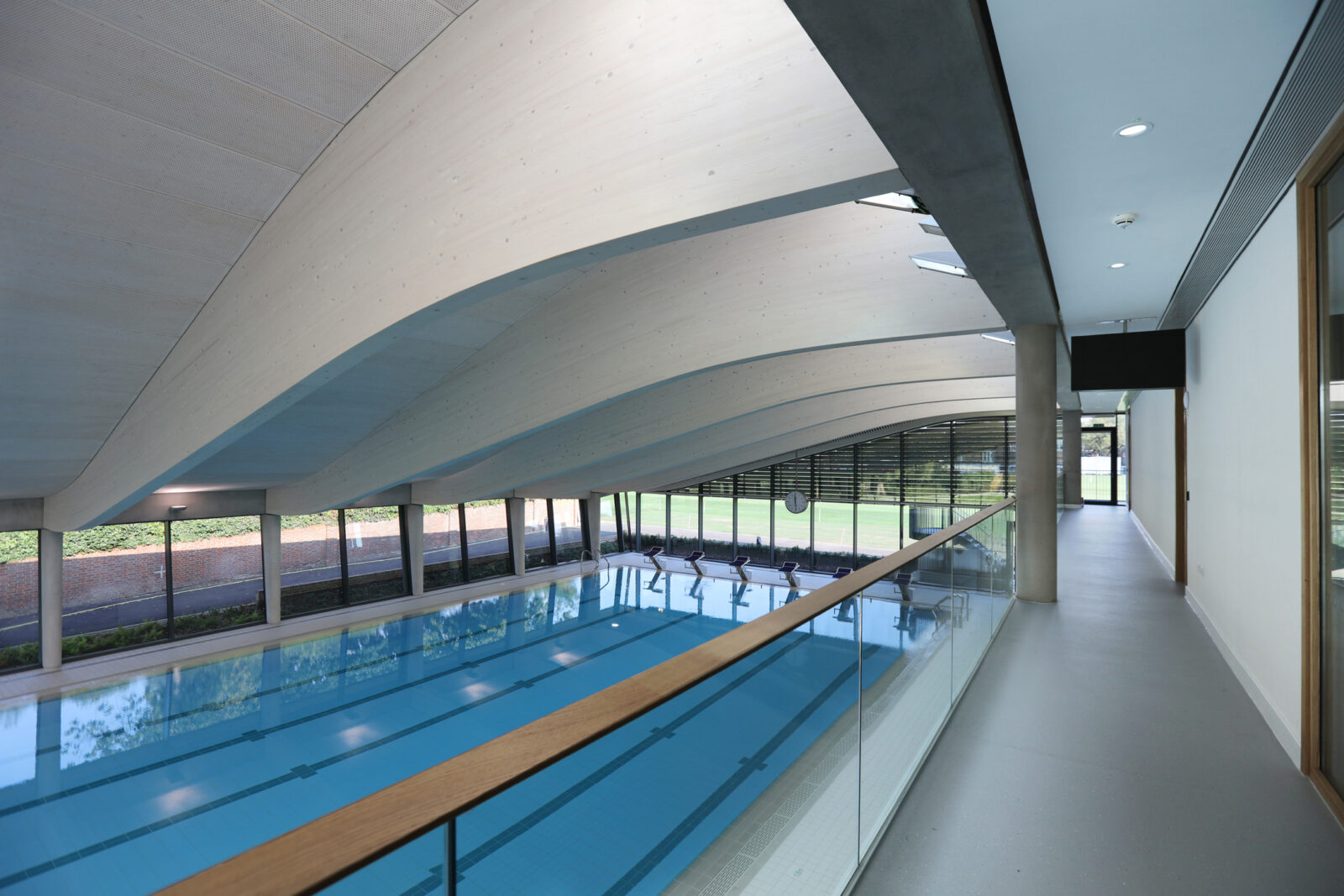 David Morley Architects completes sports complex for Wimbledon school