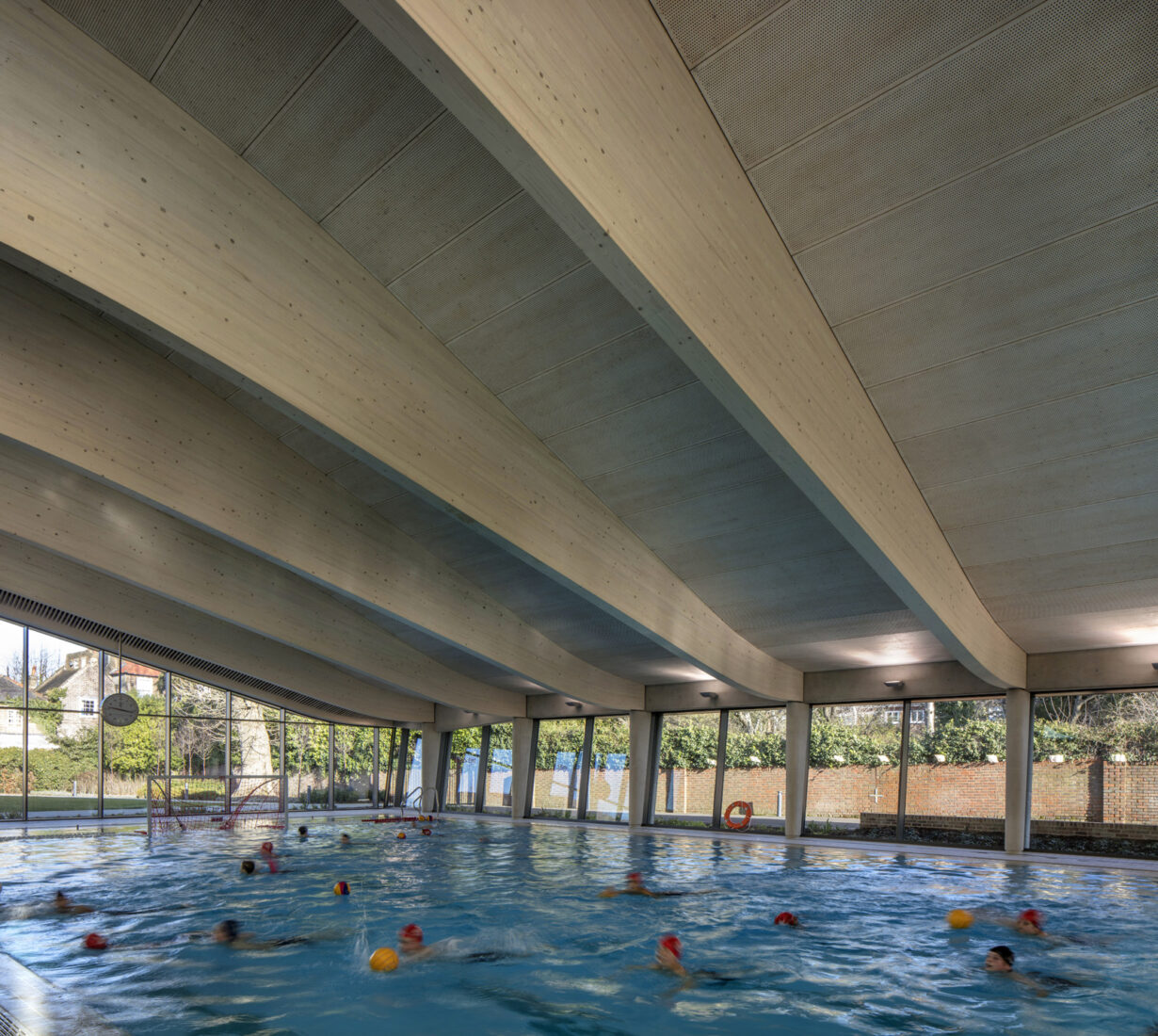 David Morley Architects completes sports complex for Wimbledon school