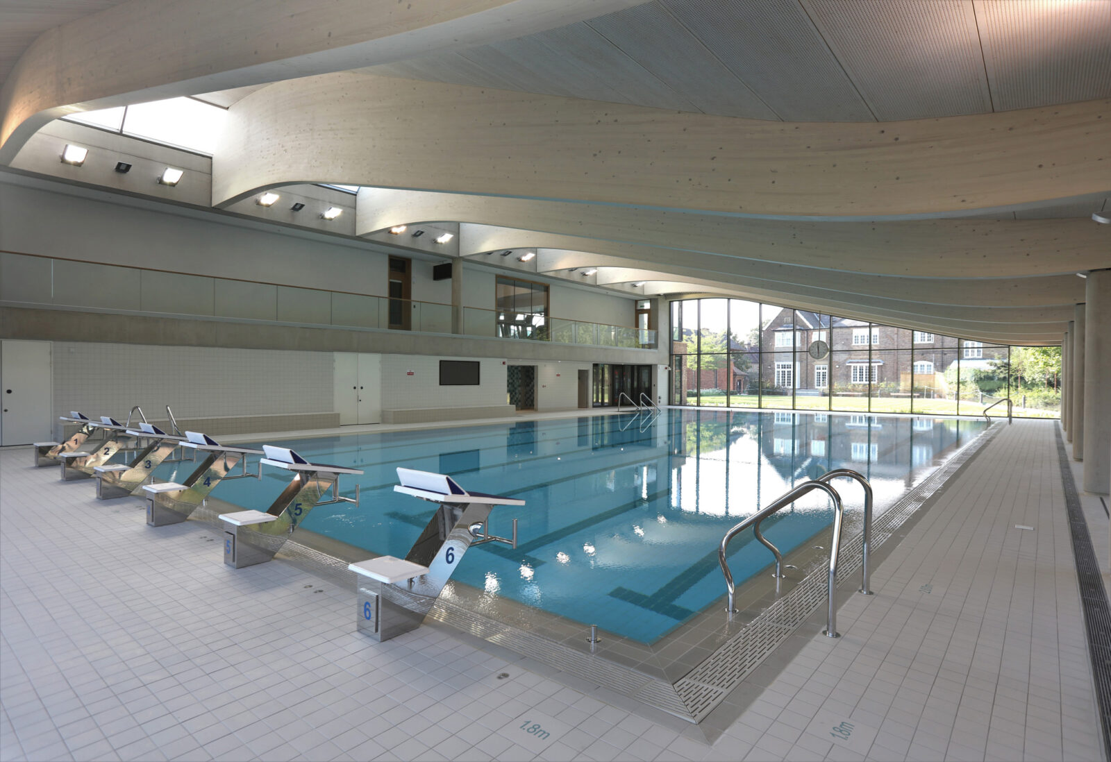 David Morley Architects completes sports complex for Wimbledon school