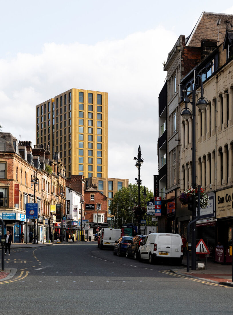 Feilden Clegg Bradley completes ‘woven’ ceramic-clad student housing in ...