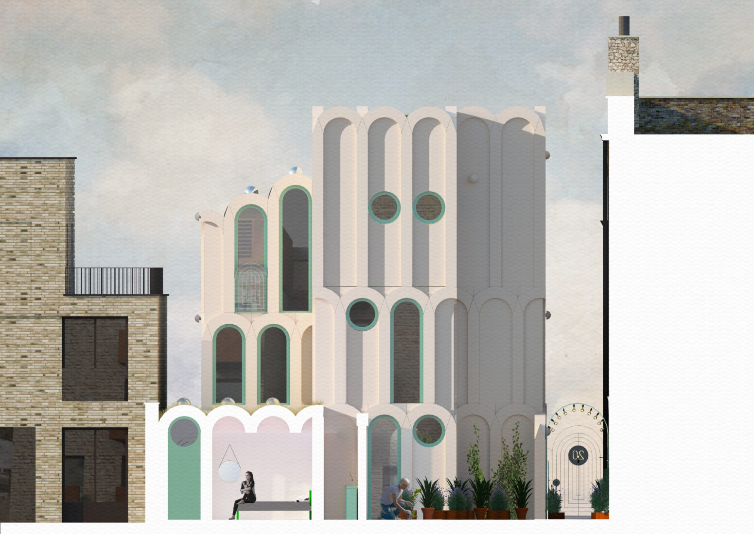 Green light for Peter Morris’s ‘fairytale’ Camden Cloud House