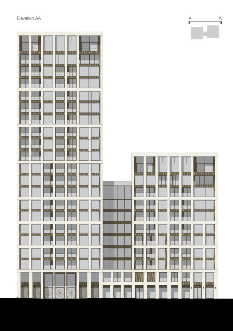 GRID architects completes 98-flat scheme on South Bank