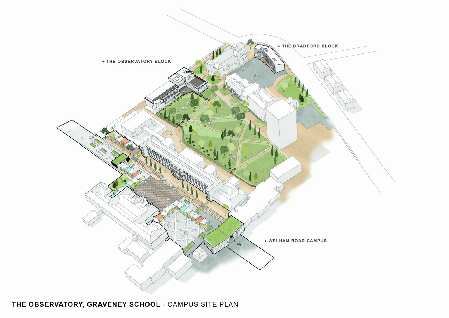 Urban Projects Bureau’s £2.2m Tooting school block completes