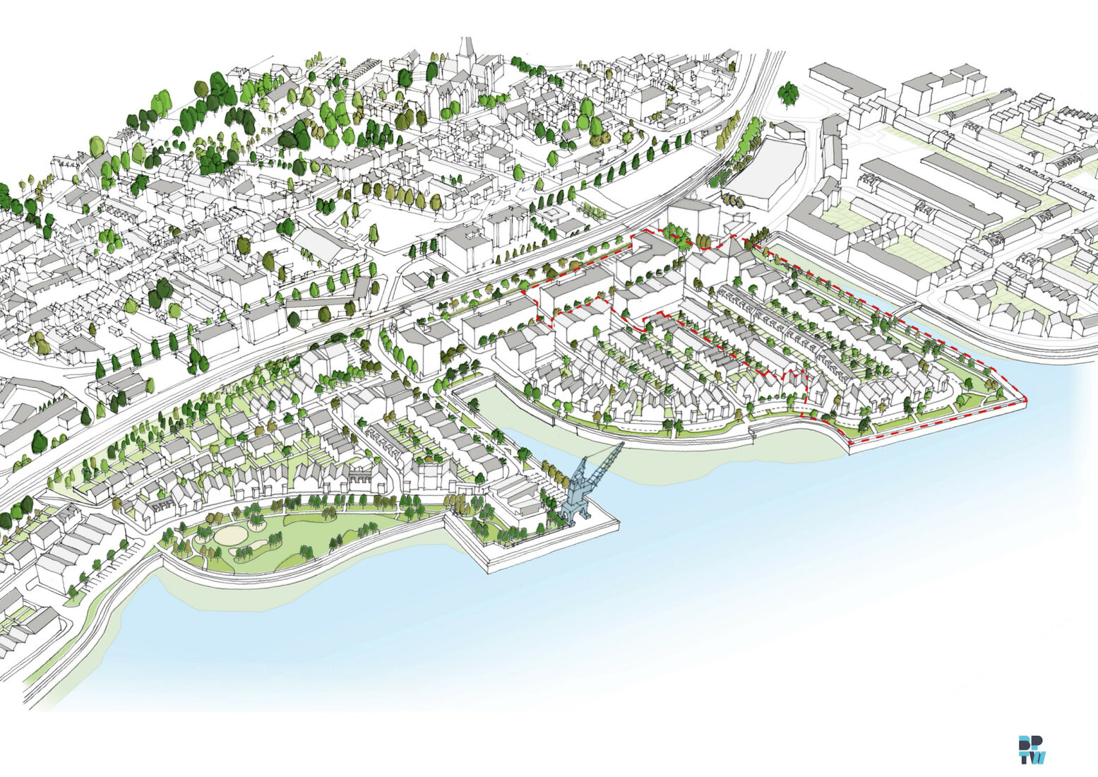 BPTW completes 131 homes at Rochester Riverside in Kent