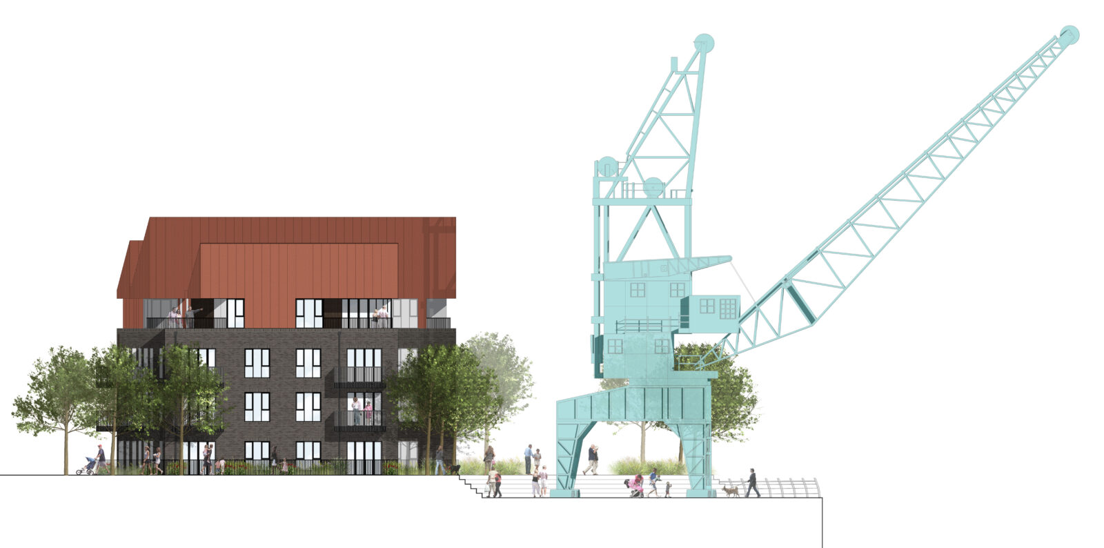 BPTW completes 131 homes at Rochester Riverside in Kent