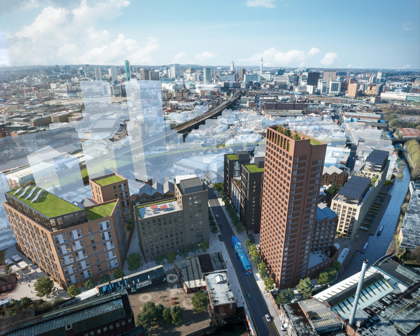 Shedkm-led team reveals 2,000-home Birmingham regeneration plans