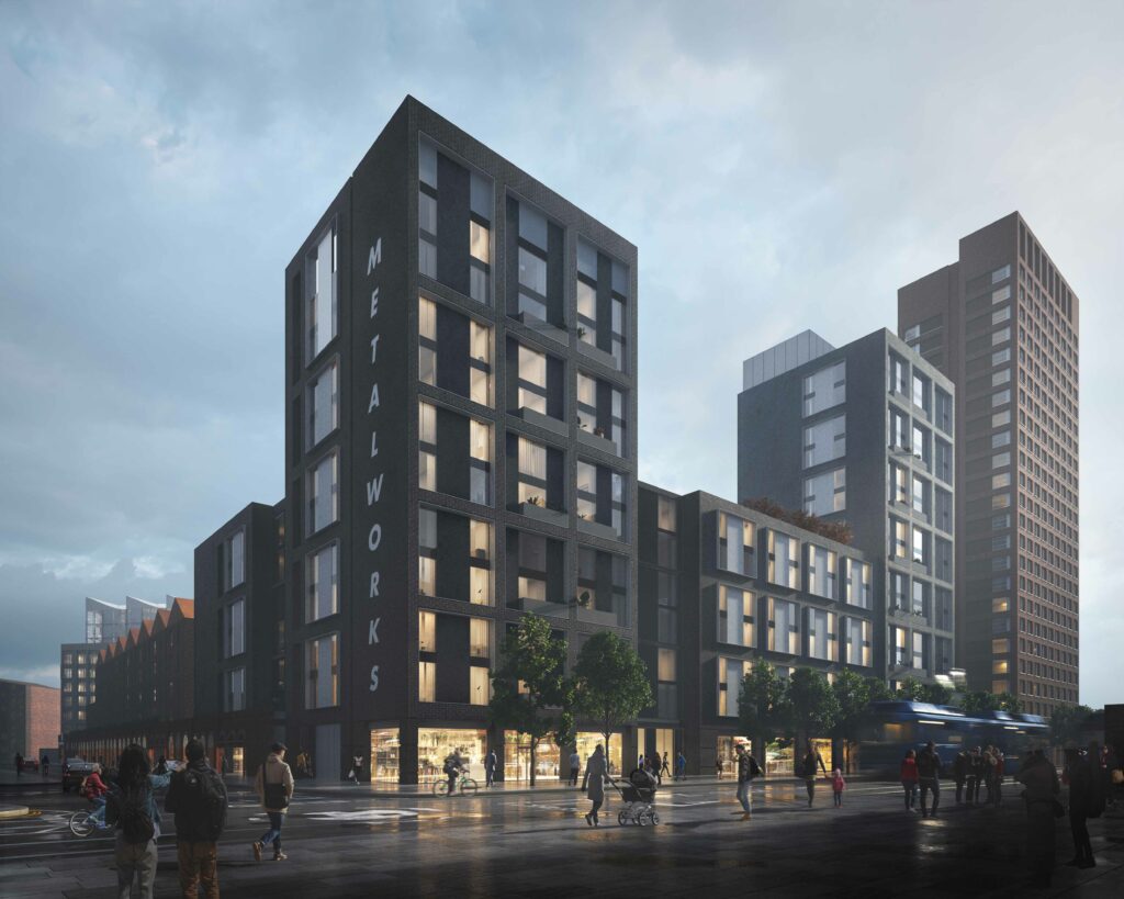 Shedkm-led team reveals 2,000-home Birmingham regeneration plans