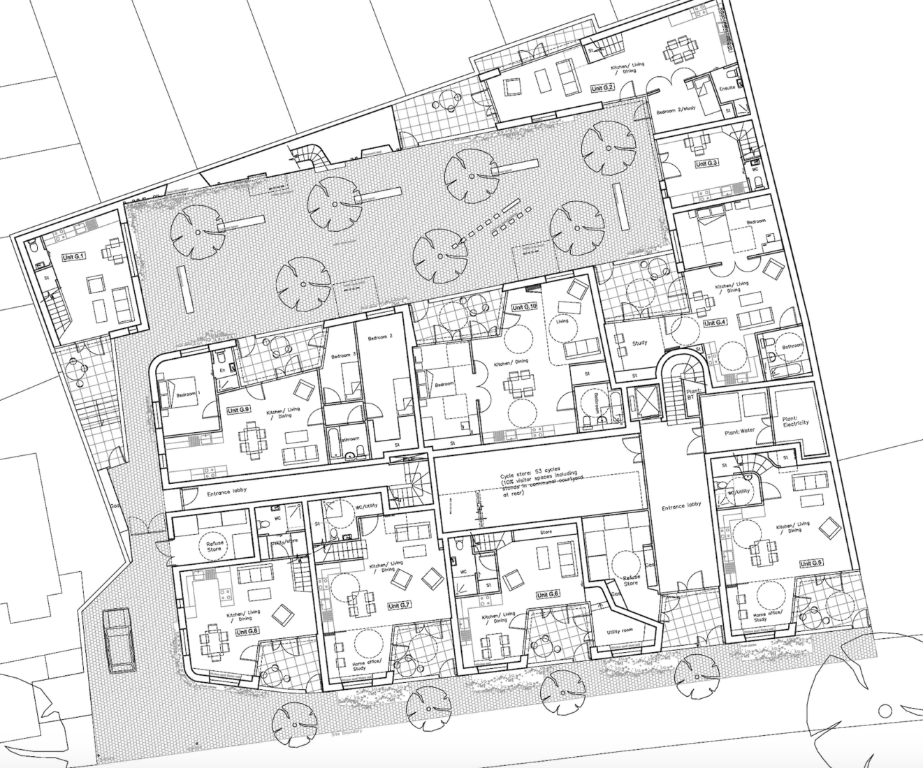 Peter Barber Architects completes 33-home ‘mansion block’ in Southwark