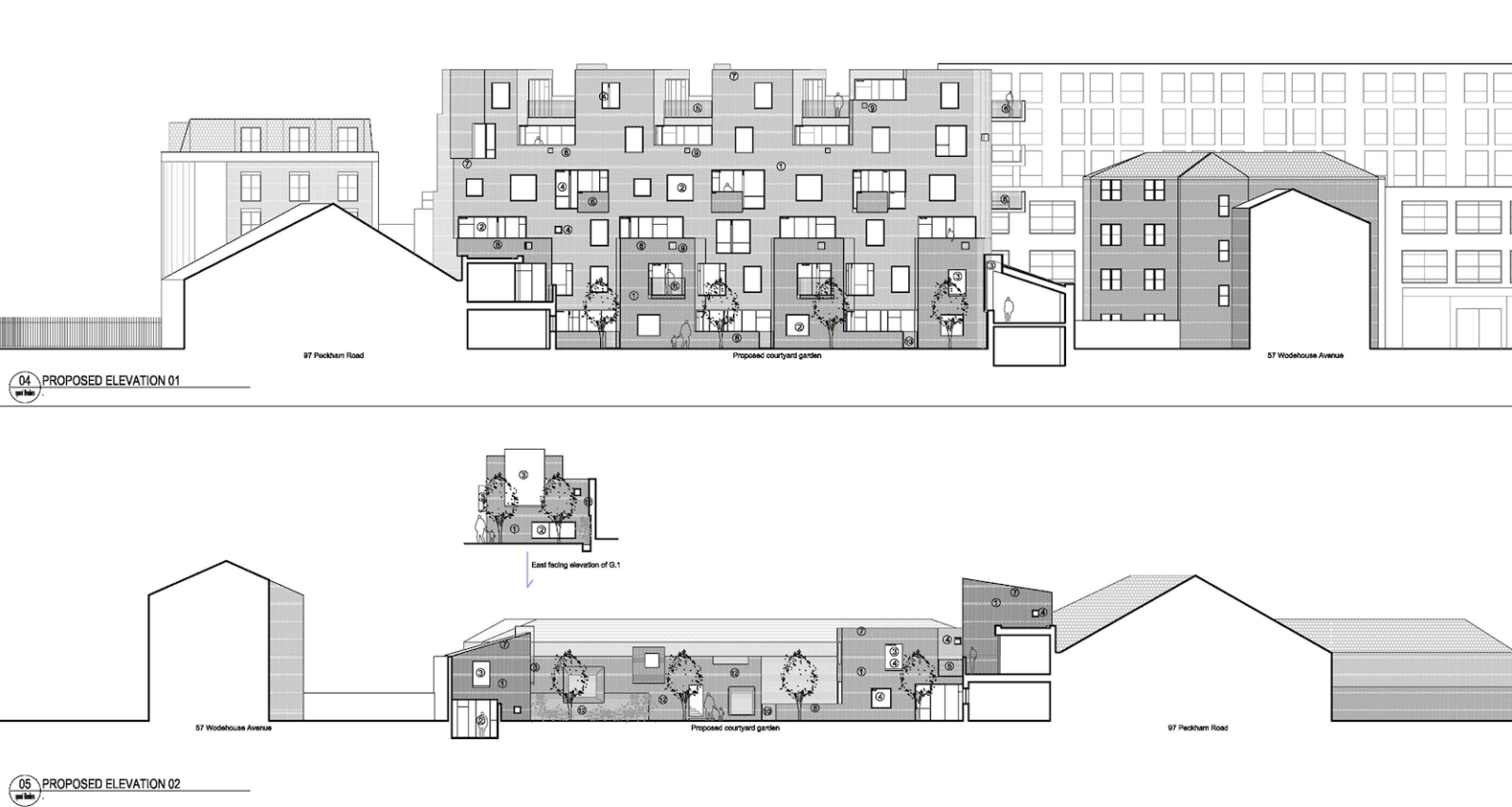Peter Barber Architects completes 33-home ‘mansion block’ in Southwark