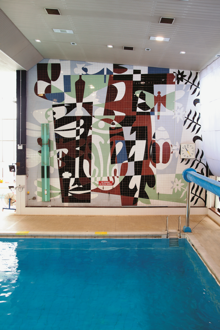 Campaigners call for 1960s Halifax pool and murals to be listed