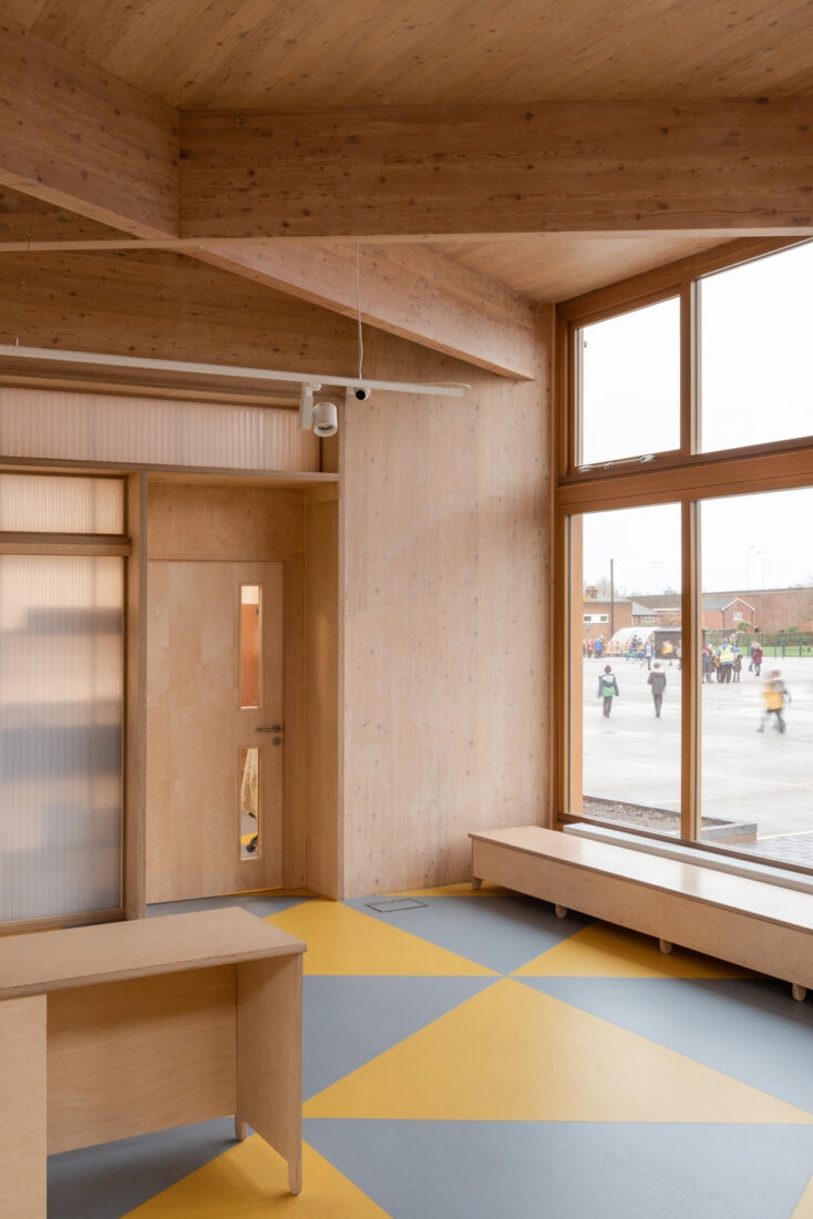 Norfolk school block designed by DK-CM echoes postwar past