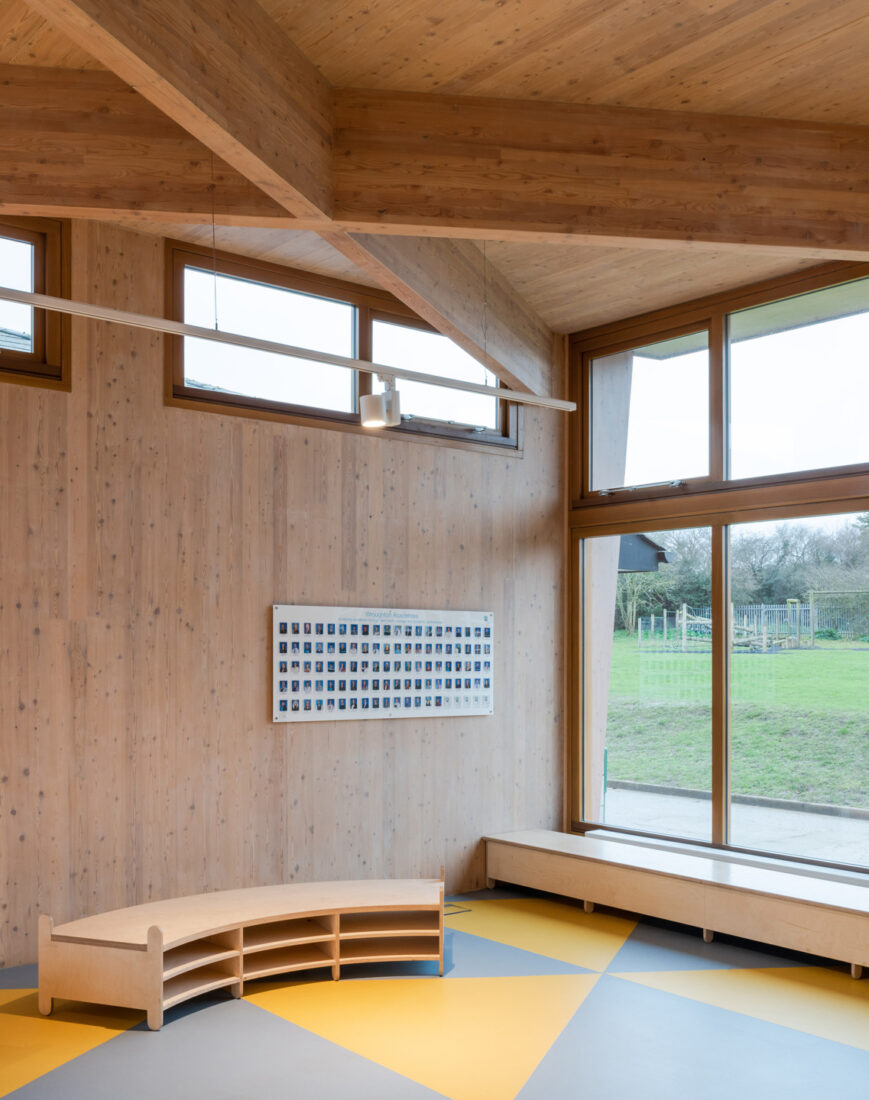 Norfolk school block designed by DK-CM echoes postwar past