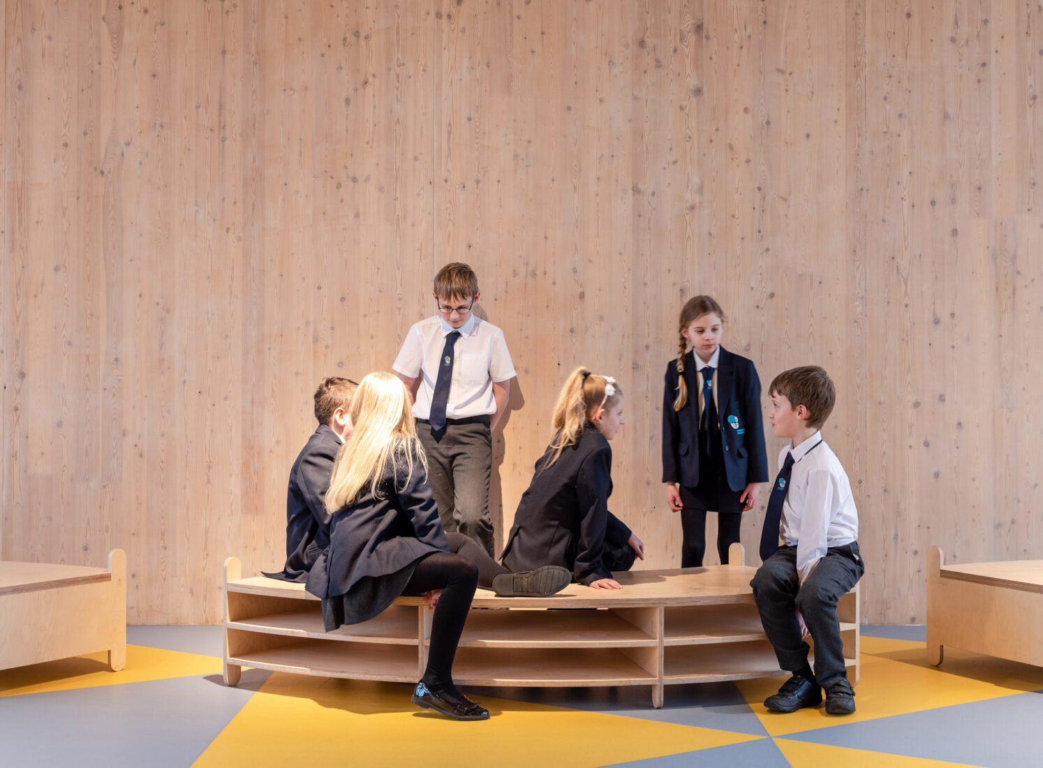 Norfolk school block designed by DK-CM echoes postwar past