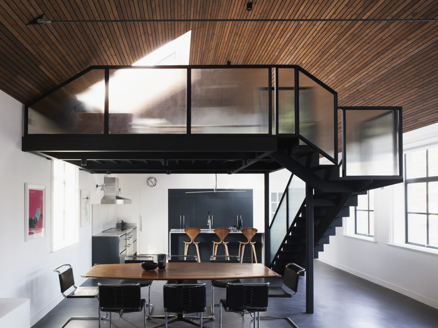 Family home created from Victorian school hall by Paper House Project