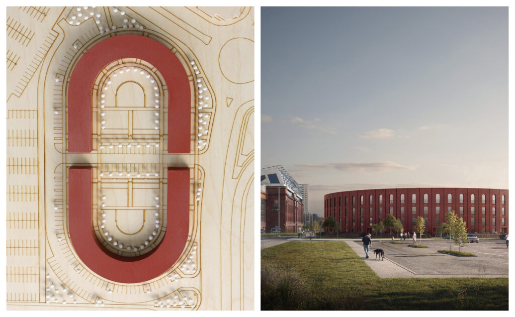 Graeme Nicholls wins approval for O-shaped Glasgow housing scheme