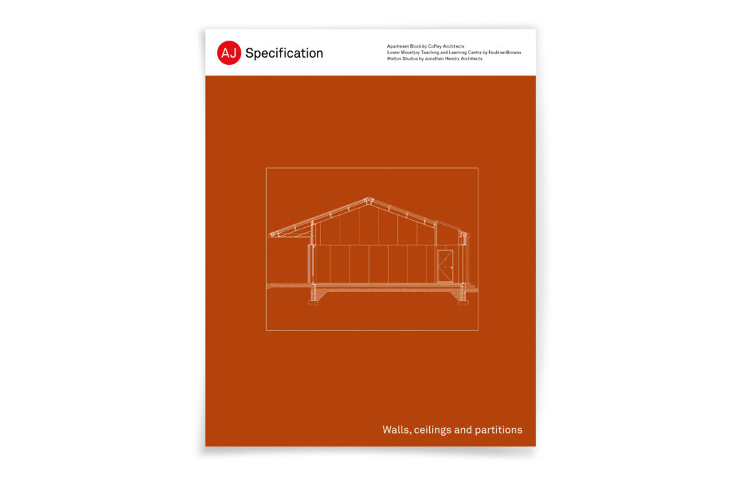 AJ Specification Jun 2020: Walls, ceilings & partitions – The ...