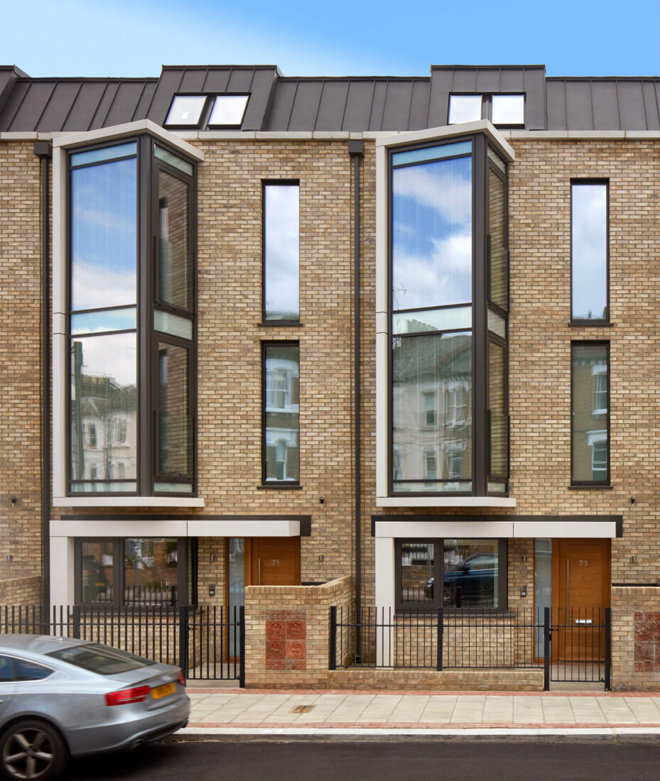 Terrace house-type reinterpreted by Child Graddon Lewis in south-west ...