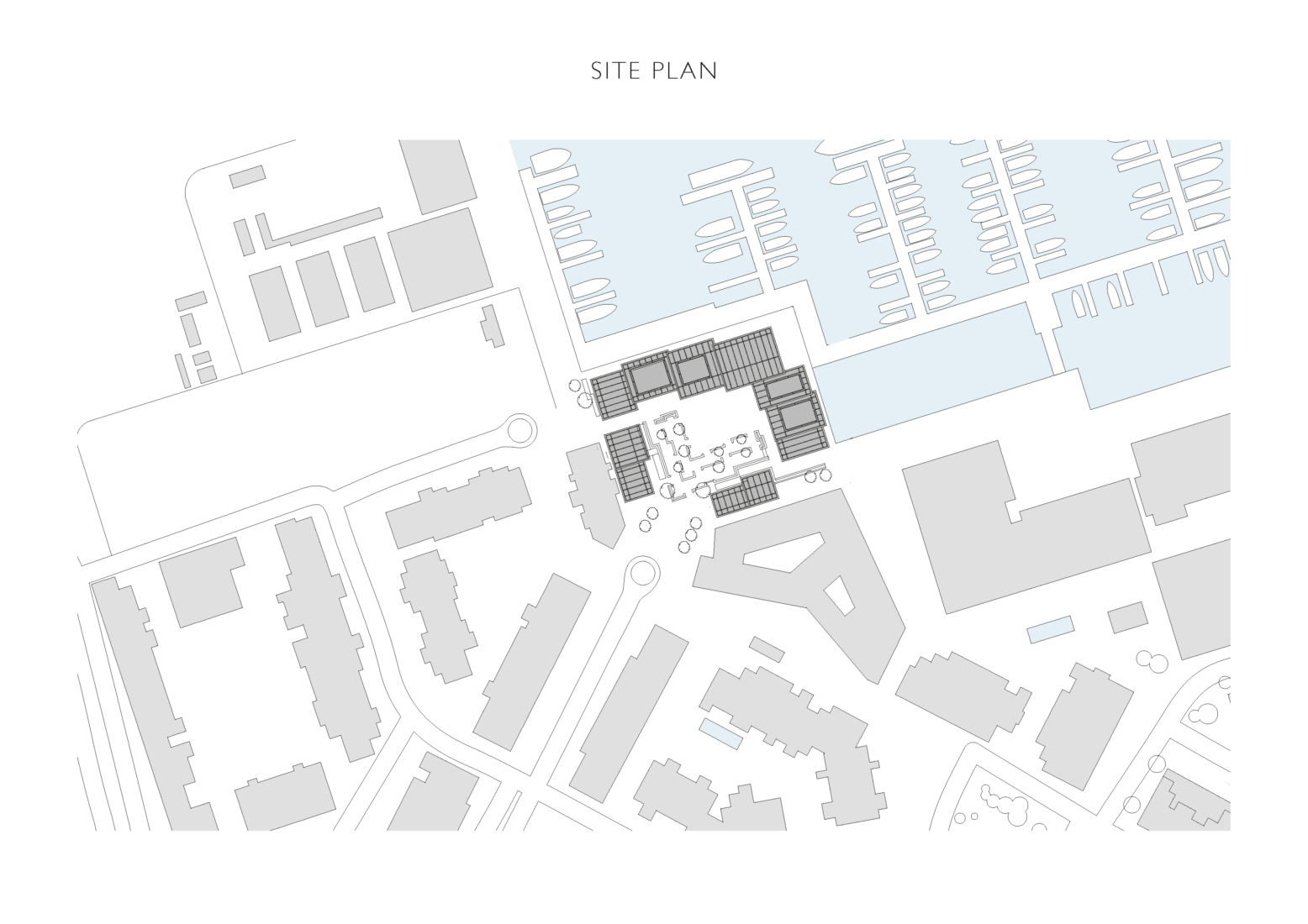 ACME creates stone-fretted waterside square in Muscat