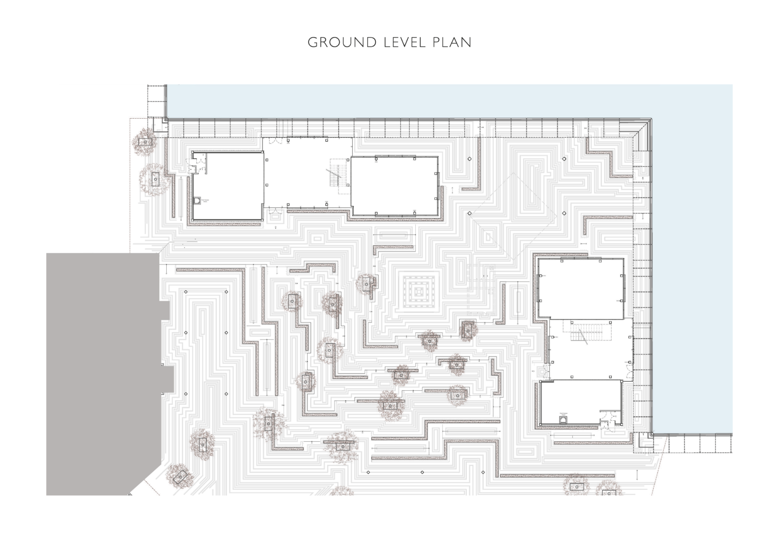 ACME creates stone-fretted waterside square in Muscat