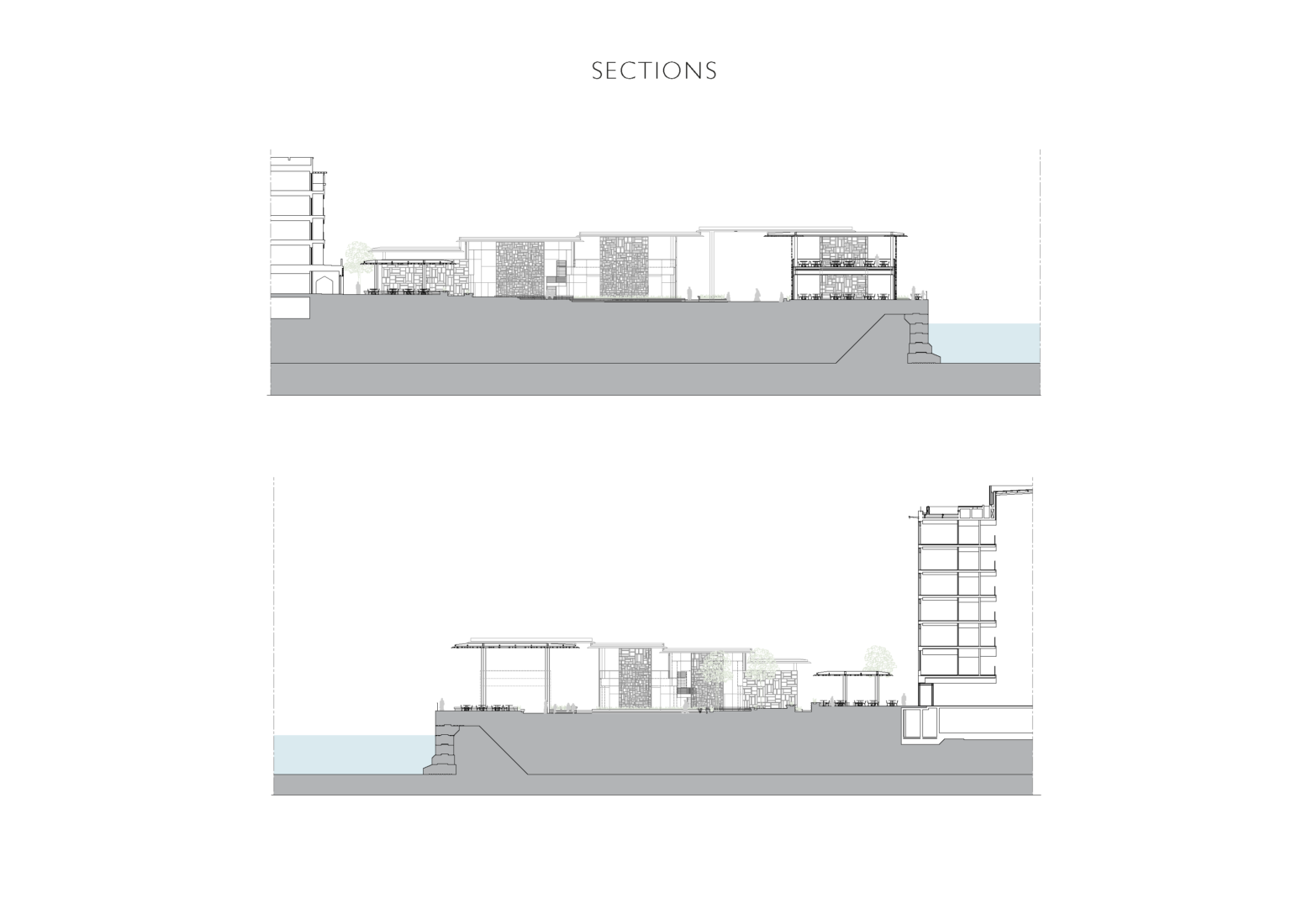 ACME creates stone-fretted waterside square in Muscat