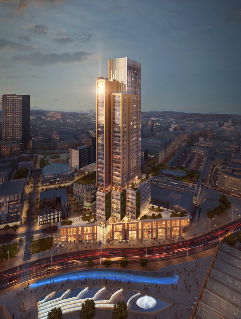 BDP’s Sheffield skyscraper scrapped as campus plans evolve