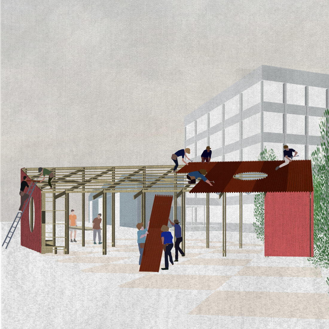 Collective Nine wins Tottenham Pavilion contest