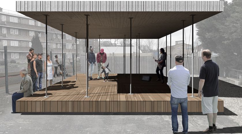 Collective Nine wins Tottenham Pavilion contest